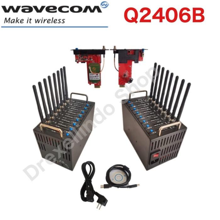 Jual Modem | Modem Pool 8 Port Usb Wavecom Q2406B | Shopee Indonesia