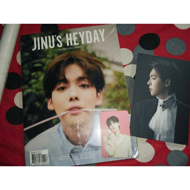Jual Fullset+ poster Album Solo Jinu Winner - HeyDay Soft version (baca ...