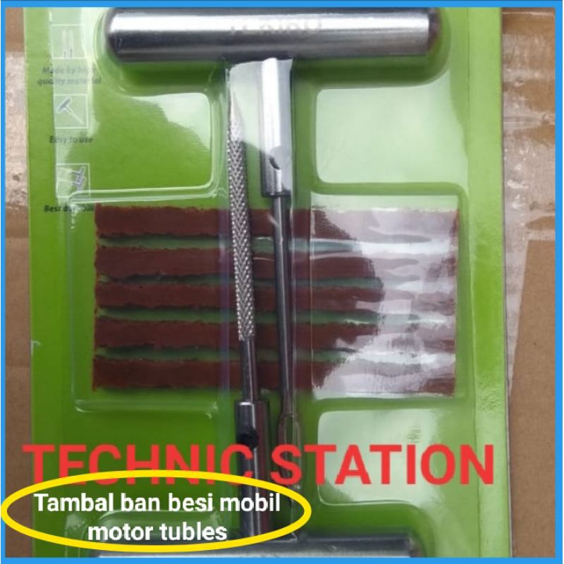 Jual Alat tambal ban besi Tekiro tubles ban mobil motor sepeda | Shopee ...
