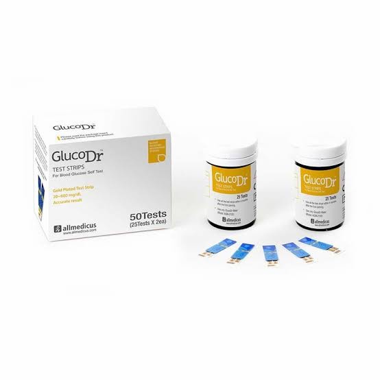 Jual Strip GlucoDr. Strip Glucosa Gluco Dr .Stik Gluco Dr. Refil Gula ...