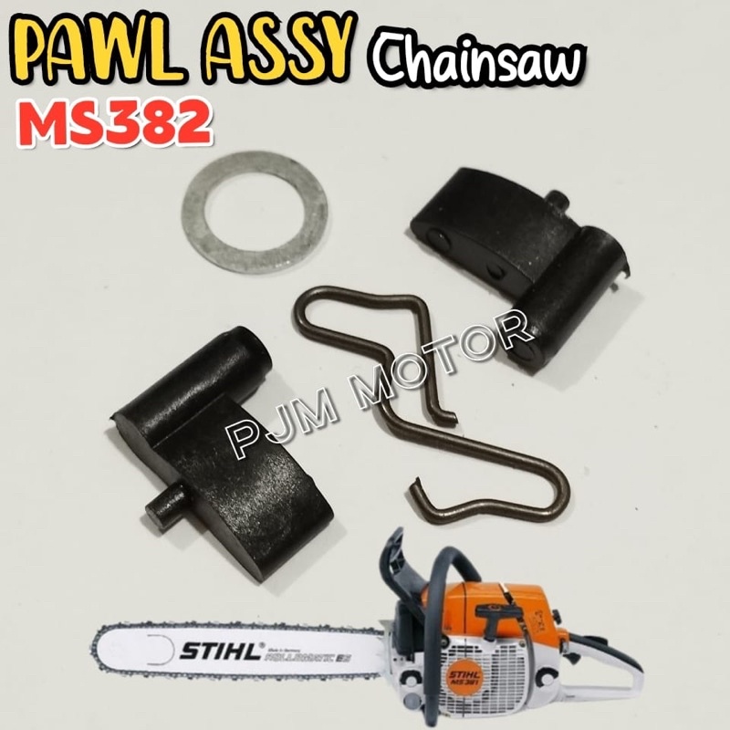 Jual Ms382 pawl plus kip kuda kuda mesin chain saw senso sinso sthil stihl ms 382 Ms250 | Shopee ...