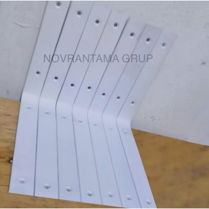 Jual Rak siku besi L penyangga rak dinding 6x10cm Rak besi siku dinding ...