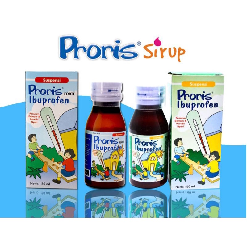 Jual Proris Suspensi 60 Ml Rasa Jeruk / Penurun Panas / Ibuprofen ...