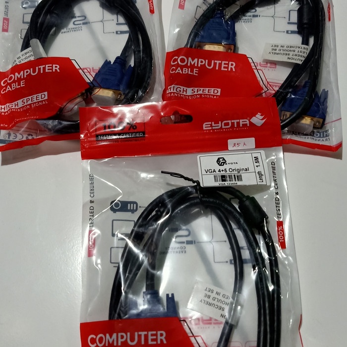 Jual kabel vga ori 1.5 meter | Shopee Indonesia