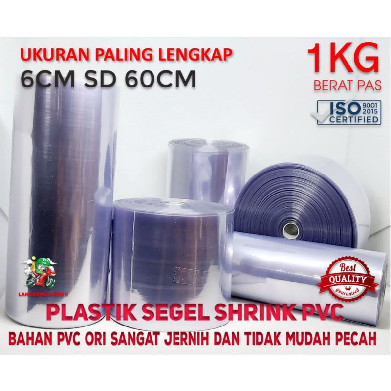 Jual plastik pres reping wrapping peking packing wraping pvc shrink ...