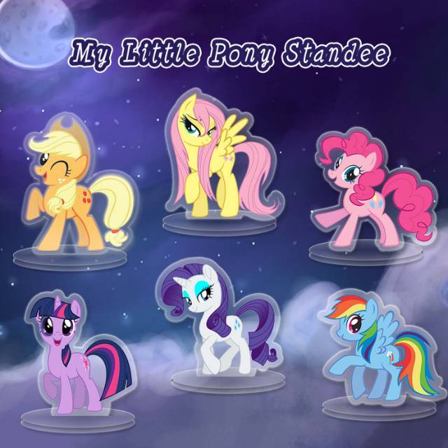 Jual My Little Ponny Standee akrilik action figure | Shopee Indonesia