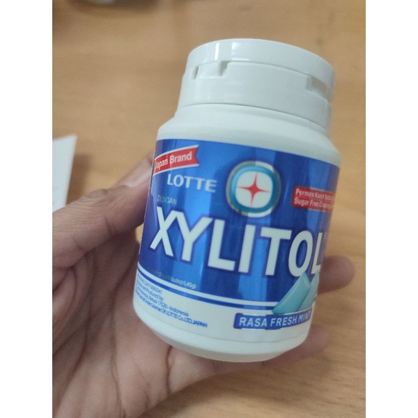 Jual PERMEN KARET LOTTE XYLITOL 58Gr -RASA FRESHMINT BOTOL | Shopee ...