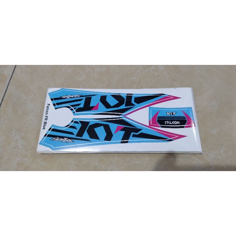 Jual Stiker Sticker Spoiler Kyt Vendetta 2 / KYT Falcon 3D GPR | Shopee ...