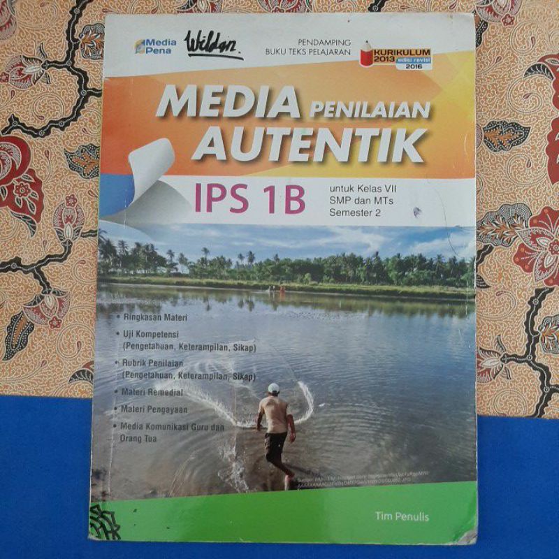 Jual Media Penilaian Autentik kelas 1 SMP/MTs berisi Mapel IPA,IPS,Bahasa,Matematika,Bahasa ...