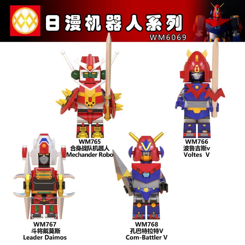 Jual Mainan Anak bricks Robot Voltron WM6069 Minecraft Ninjago superman ...