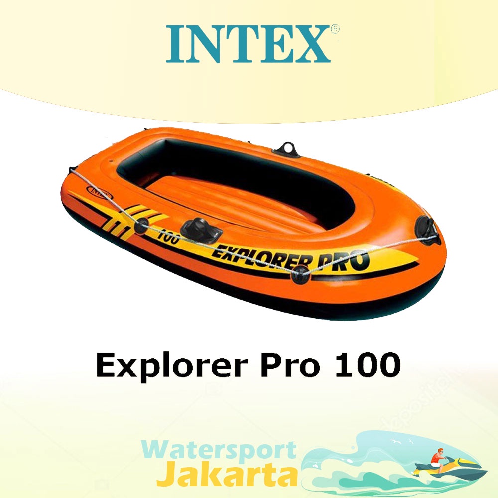 Jual Perahu Karet Perahu Angin INTEX Explorer Pro 100 Untuk di Kolam ...