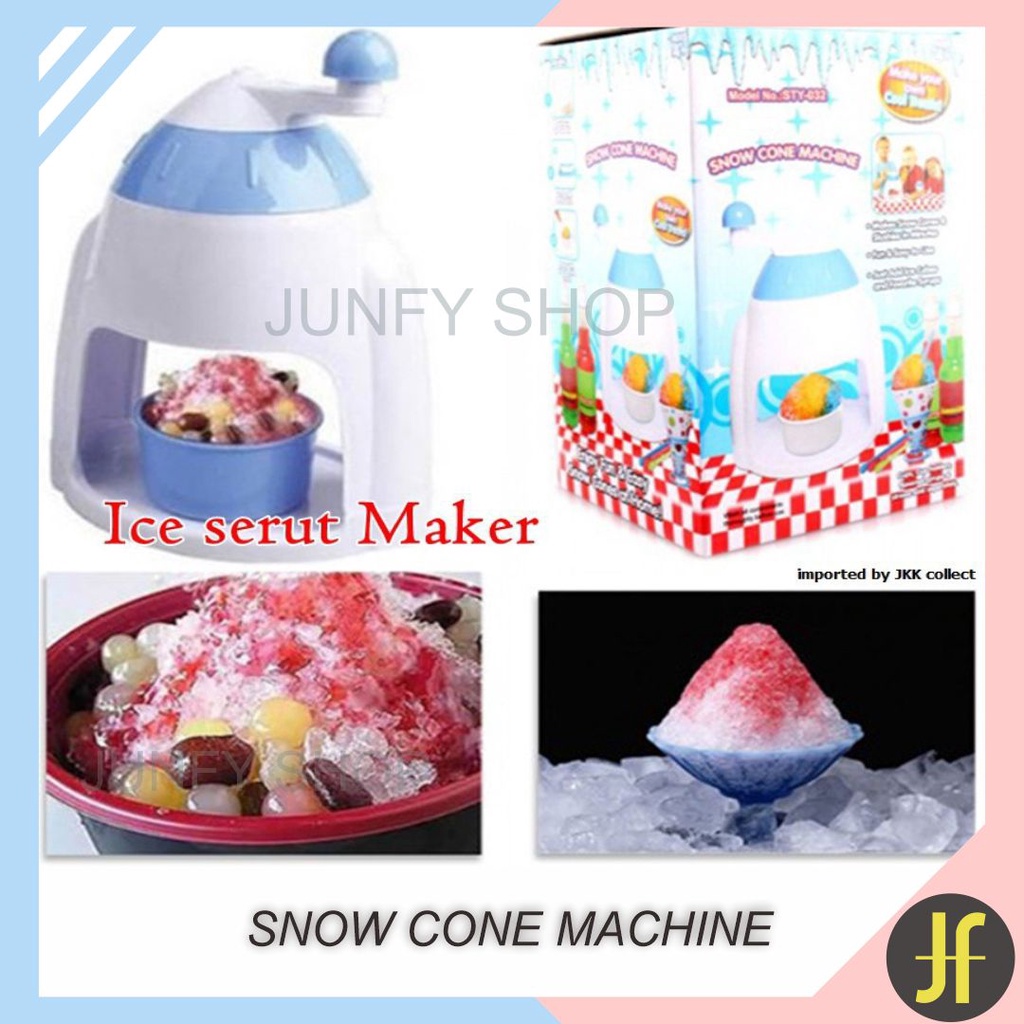 Jual M143 Snow Cone Machine / Alat Serut Es / ice serut maker | Shopee ...