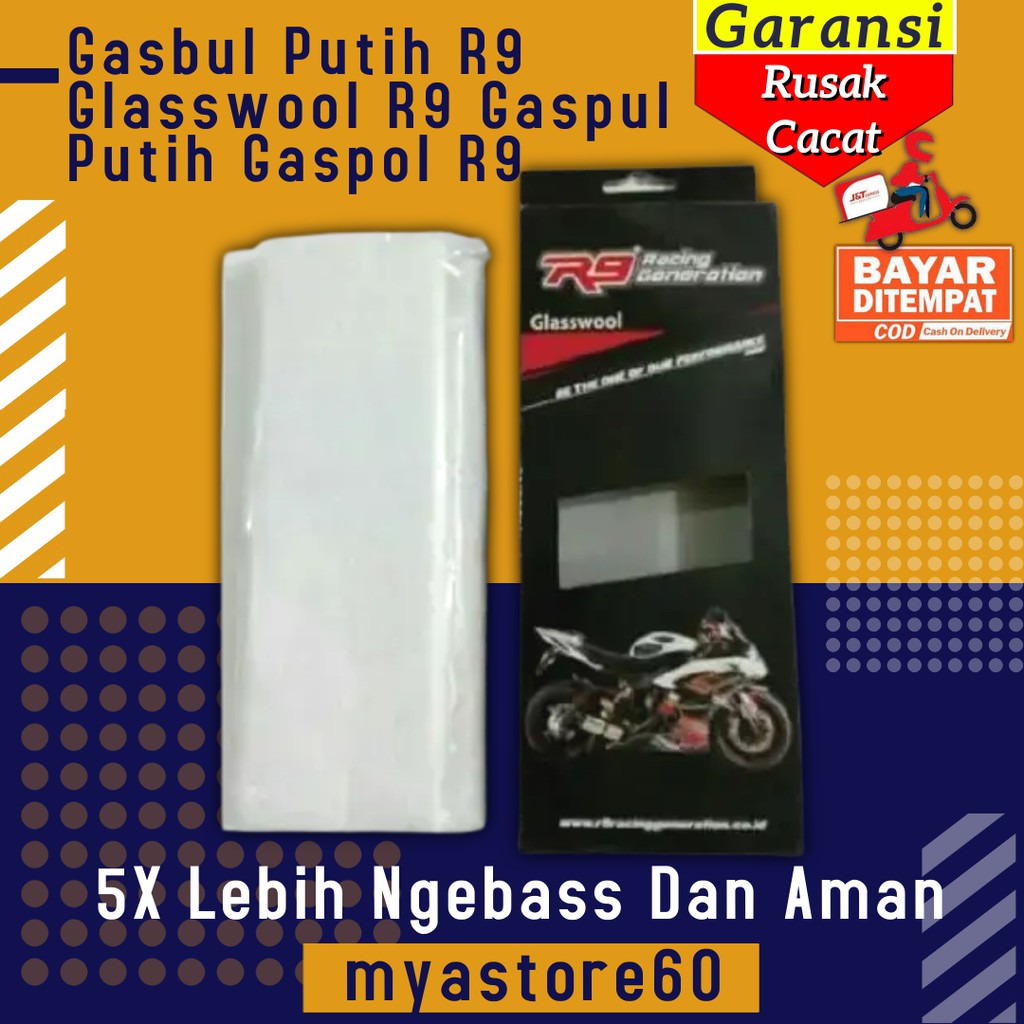 Jual Gasbul Putih R9 Glasswool R9 Gaspul Putih Gaspol R9 Semua ...
