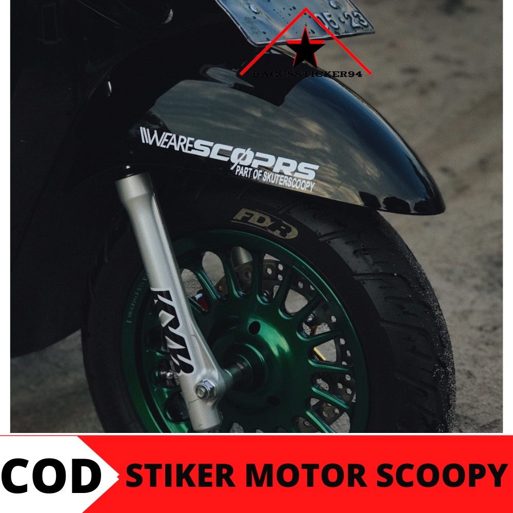 Jual stiker motor,stiker body motor scoopy,stiker motor keren | Shopee ...