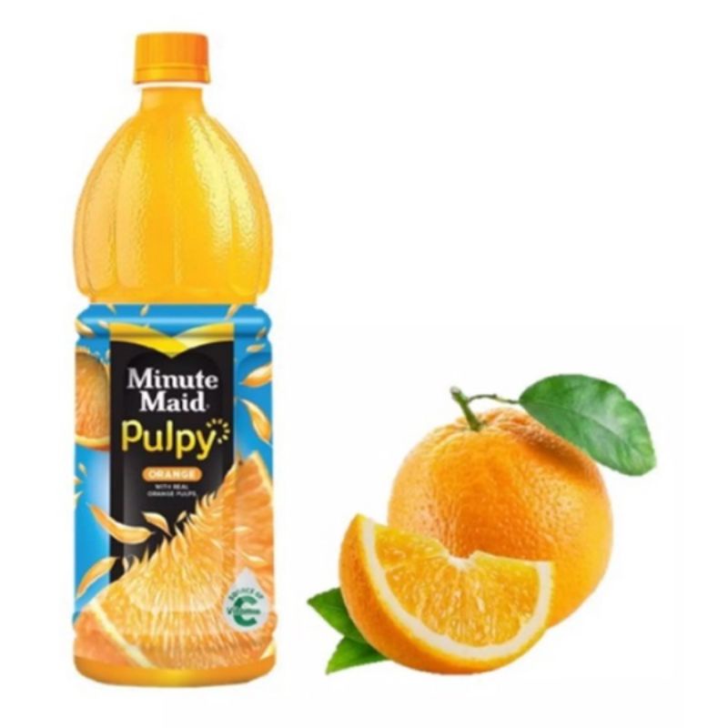 Jual Minute Maid Pulpy Orange 1 Liter/ Jus Jeruk | Shopee Indonesia