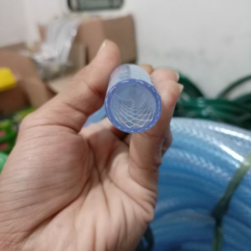 Jual Selang Air 3/4" inch Benang Bening Serat GOLDCOIN 2 MM Harga ...