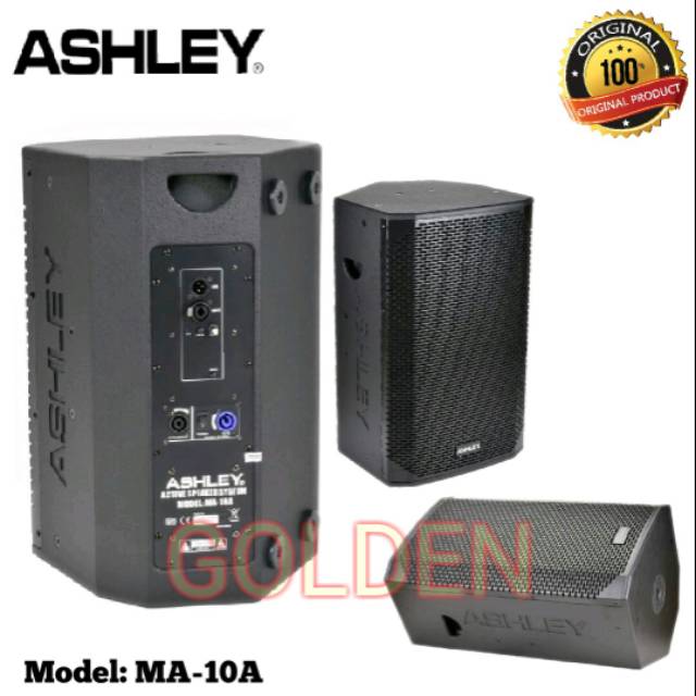 Jual Speaker Active Ashley MA10A Original Aktif Ashley MA 10A - 10 inch ...