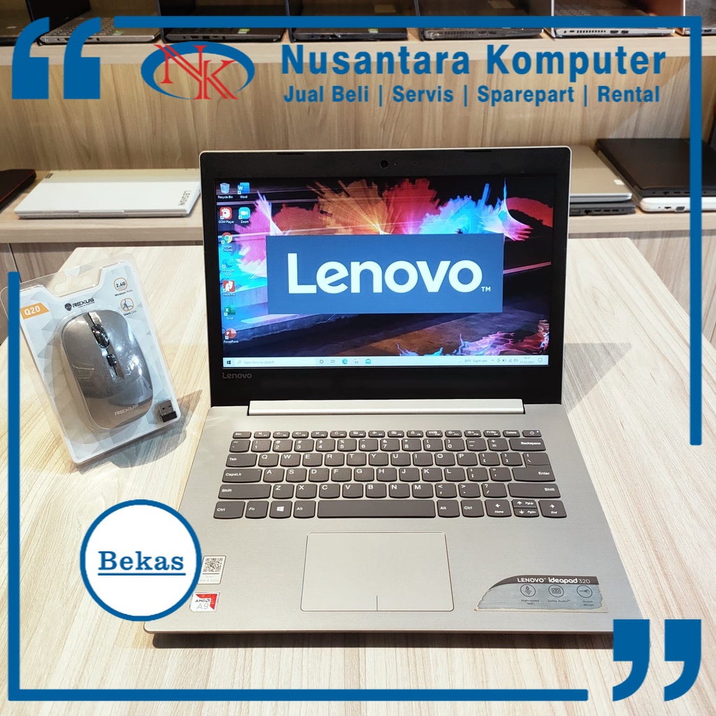 Jual LENOVO ideapad 320 - Silver (AMD A9-9420) RAM 4GB HDD 1TB VGA AMD ...