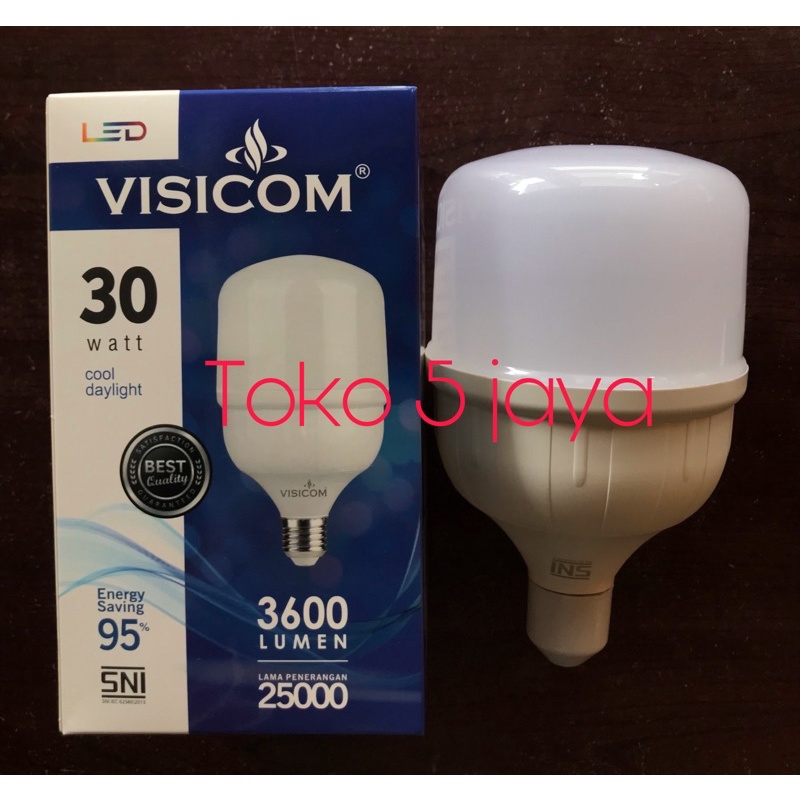 Jual lampu led visicom 30 watt / GARANSI 1 TAHUN / lampu kapsul visicom ...