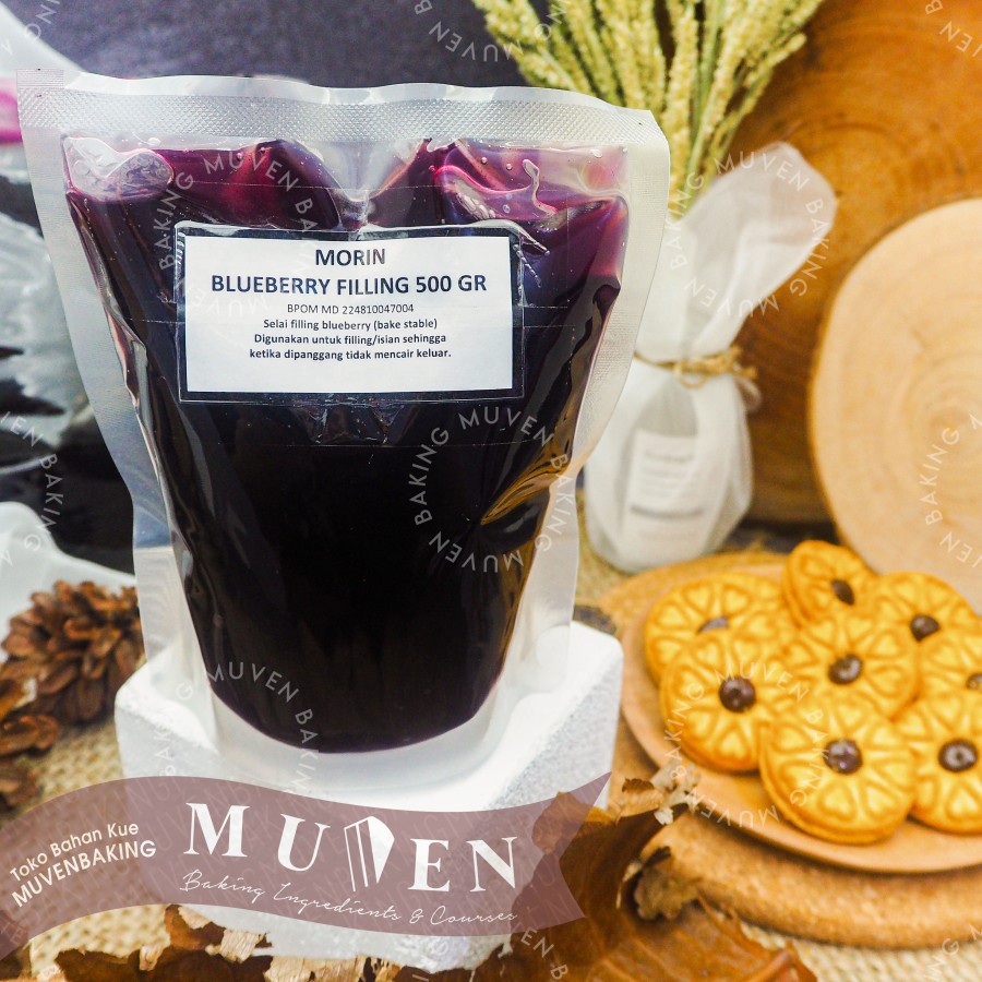 Jual MORIN BLUEBERRY FILLING 500 GR | Shopee Indonesia