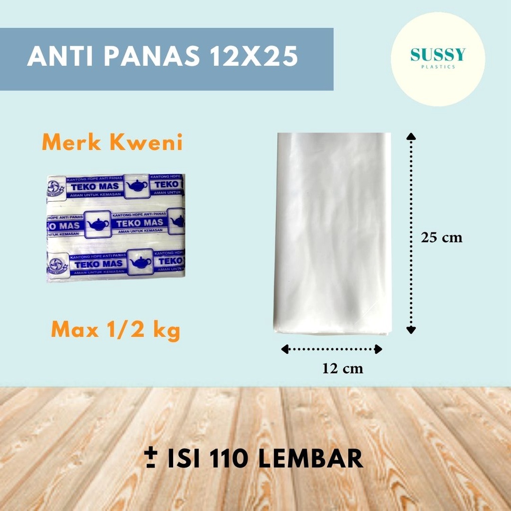 Jual PLASTIK HD ANTI PANAS KANTONG KUAH MERK TEKOMAS 12X25 15X30 20X25 ...