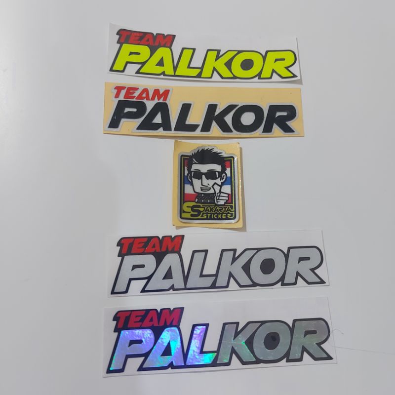 Jual Sticker Team Palkor Cutting | Shopee Indonesia