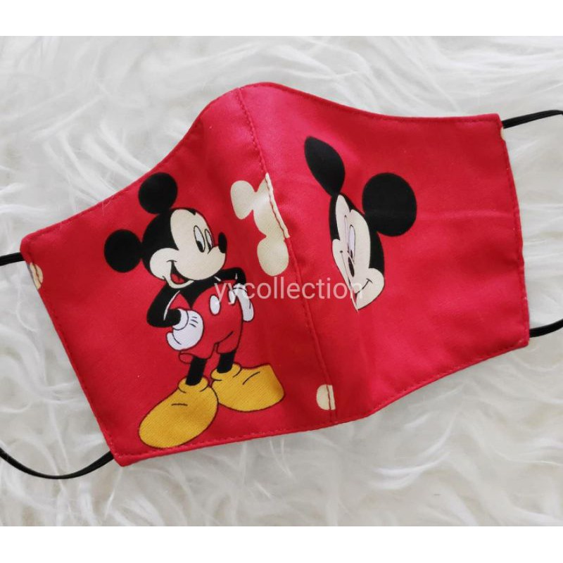 Jual MASKER MICKEY MIKI 3PLY ANAK DEWASA | Shopee Indonesia