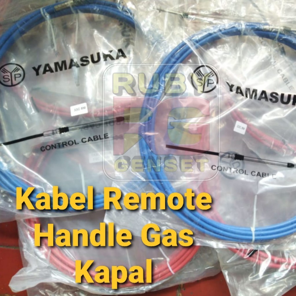 Jual Kabel Remote Handle Gas Kapal 7M/8M/9M/10M/11M Yamasuka | Shopee ...