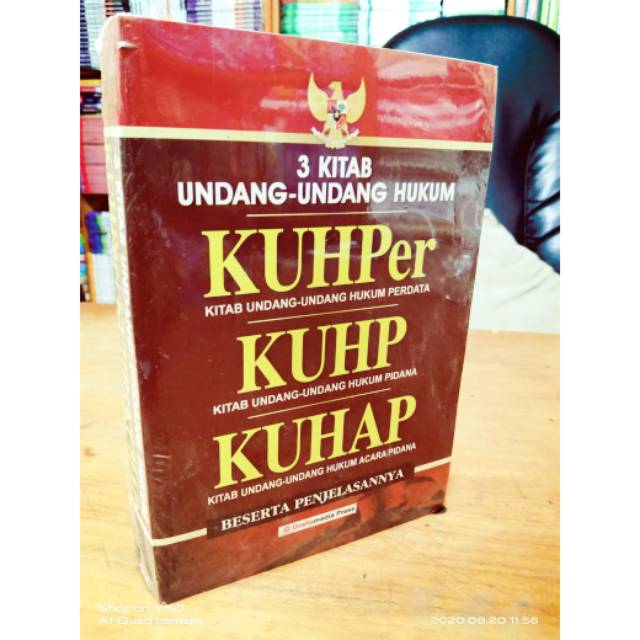 Jual Buku 3 kitab undang undang hukum kuhper kuhp kuhap | Shopee Indonesia Jual Buku 3 kitab undang undang hukum kuhper kuhp kuhap | Shopee Indonesia