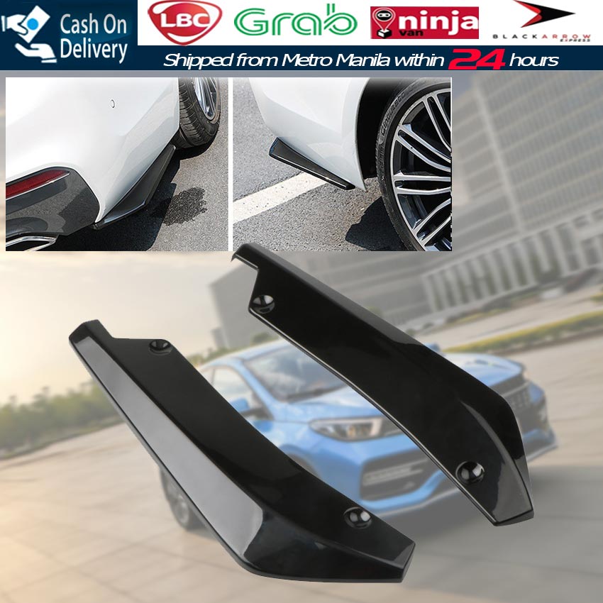 Jual Winglet Belakang Bumper Mobil Universal Diffuser Rear Bumper Sayap ...