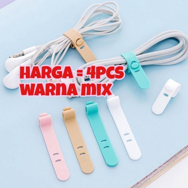 Jual Cable organizer / organizer kabel charger listrik / perapi kabel ...