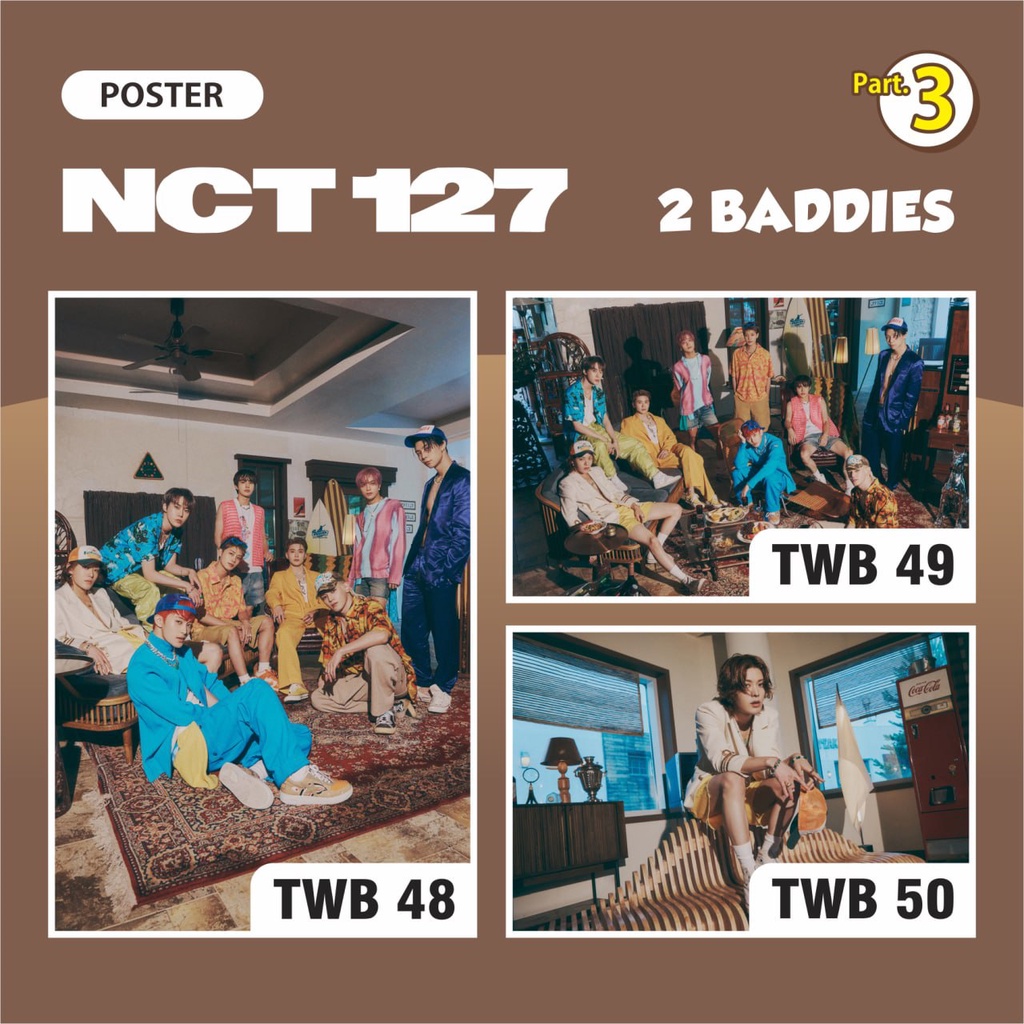Jual POSTER KPOP NCT 127 - 2 BADDIES PART 3 | Shopee Indonesia