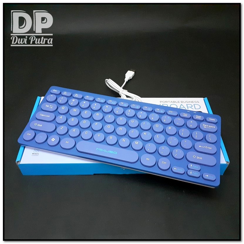 Jual KEYBOARD MINI MIKUSO KB-003U USB // MERCURY OFFICE MULTIMEDIA ...