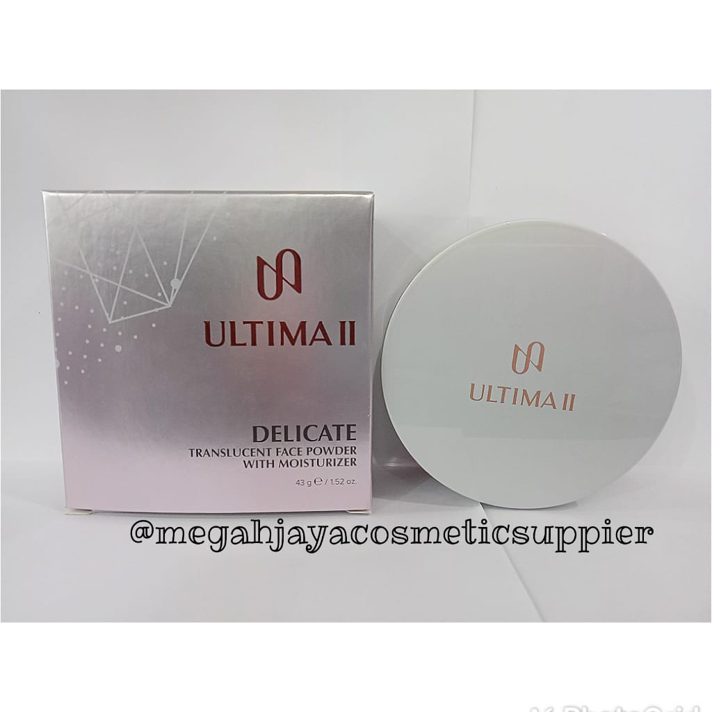 Jual 1PC ULTIMA DELICATE TRANSLUCENT FACE POWDER WITH MOISTURIZER 43g ...