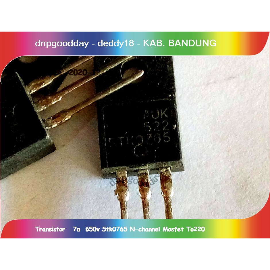 Jual Transistor 7a 650v Stk0765 N-channel Mosfet To220 | Shopee Indonesia