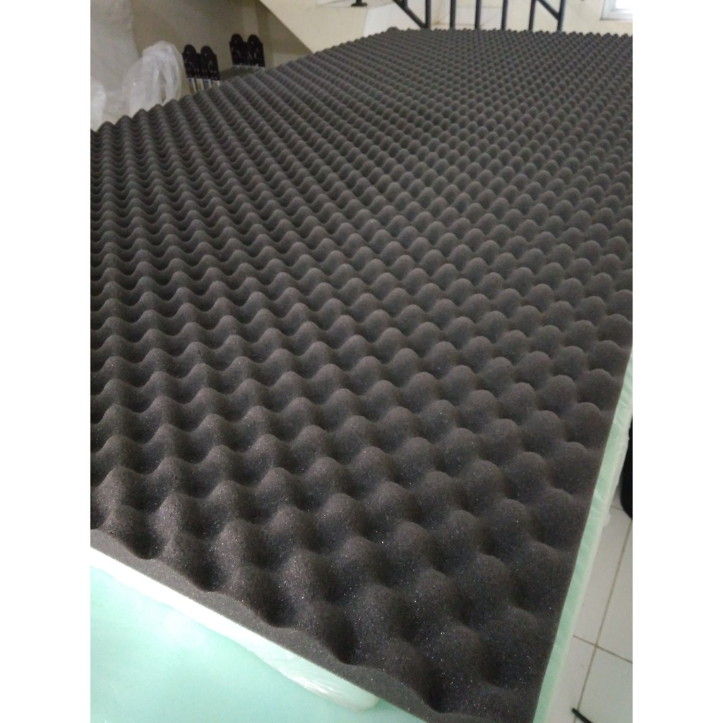 Jual PAKET 10 Lembar Busa Peredam Suara Telur 200x100x4 cm Termurah ...
