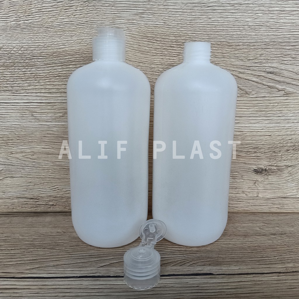 Jual BOTOL HDPE 500 ML DOVE TUTUP FLIPTOP JAMUR VARIAN | Shopee Indonesia