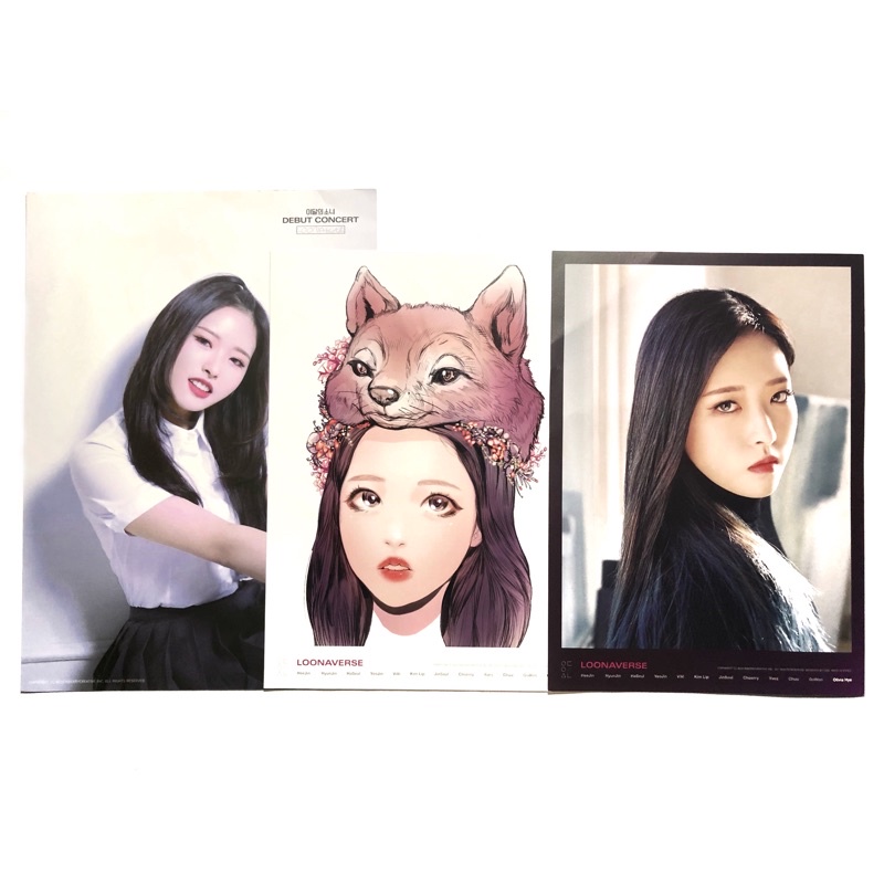 Jual [BACA DESKRIPSI] Loona Olivia Hye Poster (Loonabirth A4 Profile ...