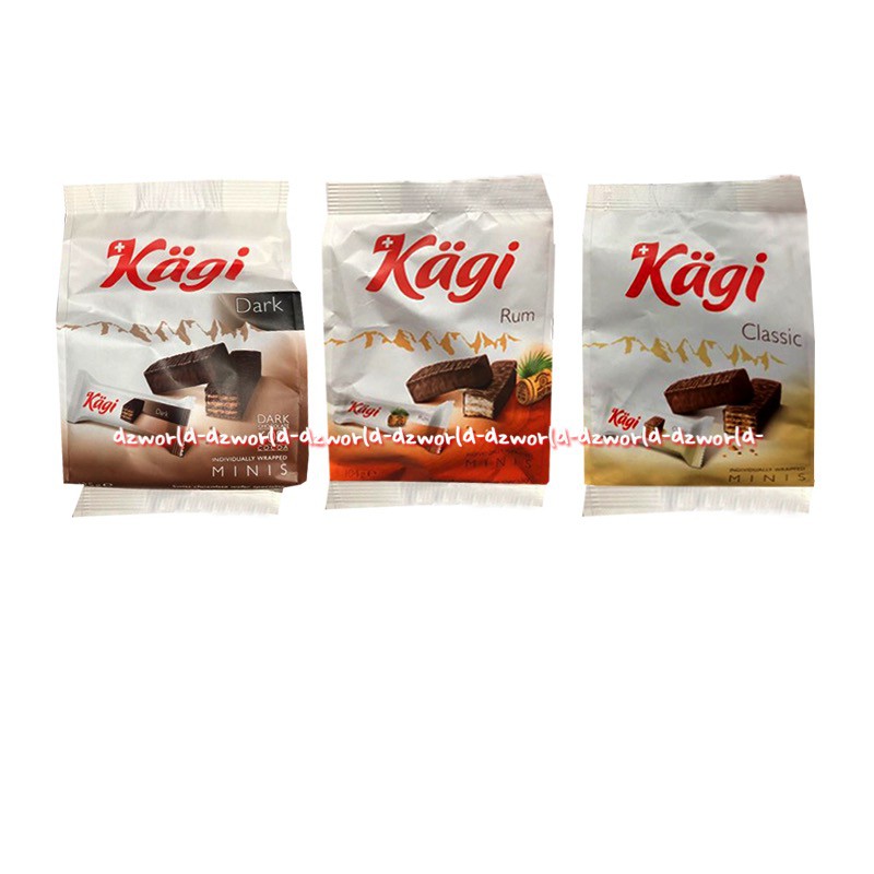 Jual Kagi Dark Chocolate Hazelnut Dark Orange Cocoa Minis Coklat Kagi ...