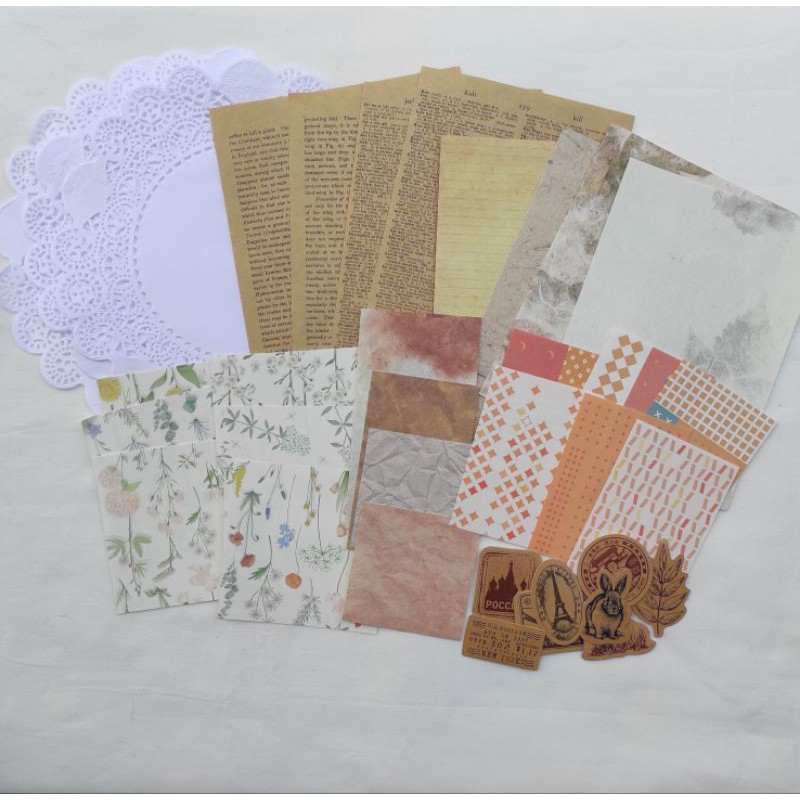 Jual JOURNAL KIT AESTHETIC 35 PCS | Shopee Indonesia