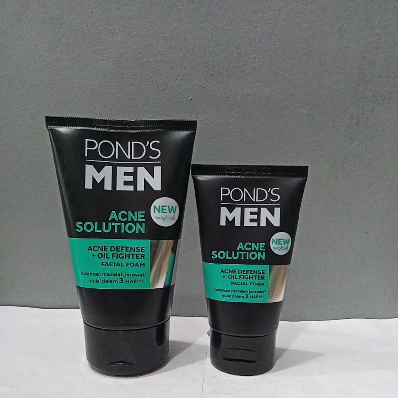 Jual Ponds Men Acne Solution 100 gr 50 gr | Shopee Indonesia