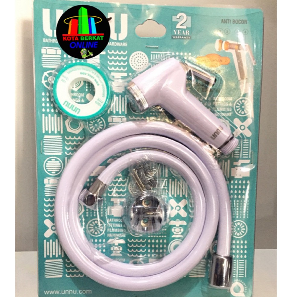 Jual JET SHOWER/ SHOWER TOILET UNNU (PUTIH) | Shopee Indonesia