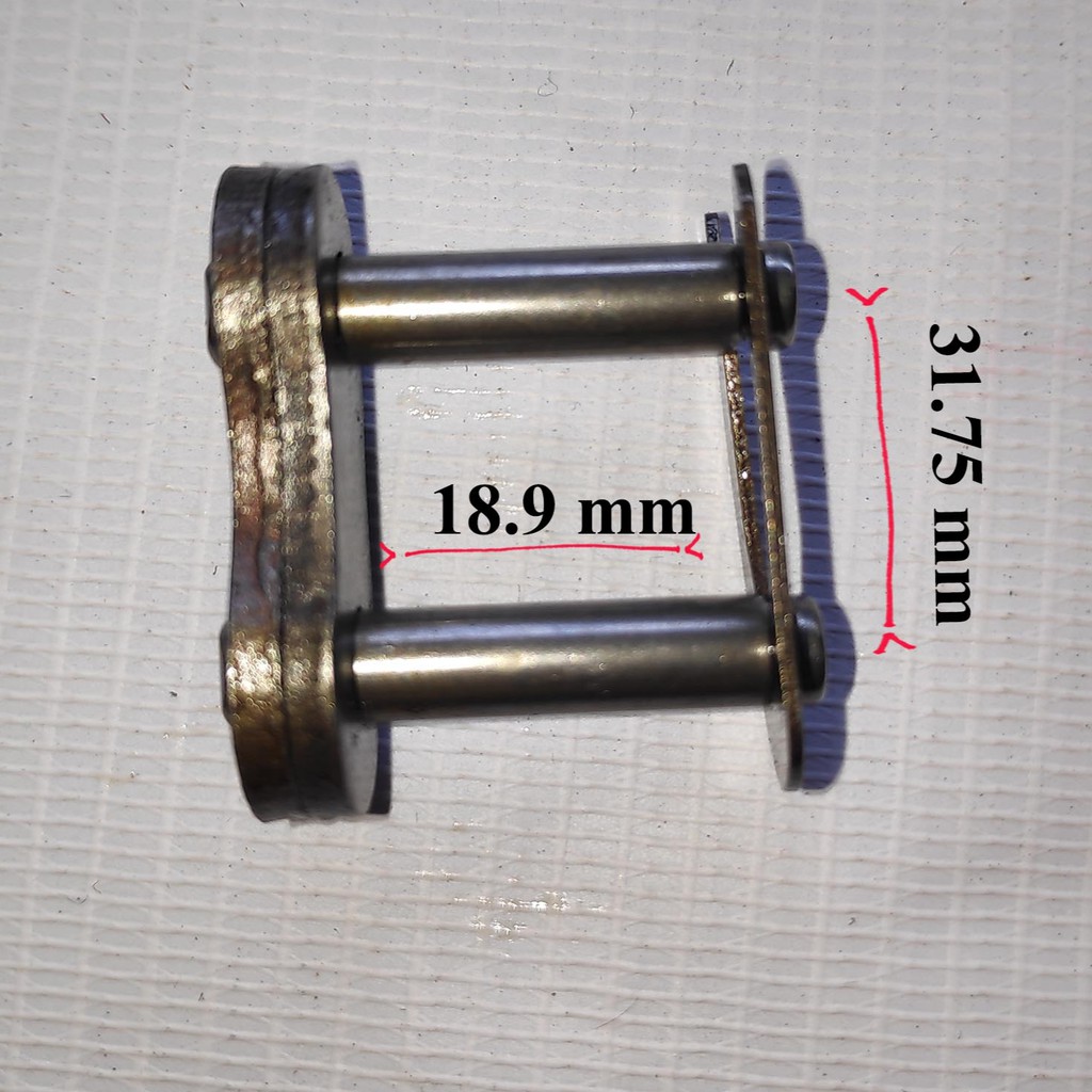 Jual Connecting Link Rantai Roller Chain RS 100 - 1 RS100 | Shopee ...