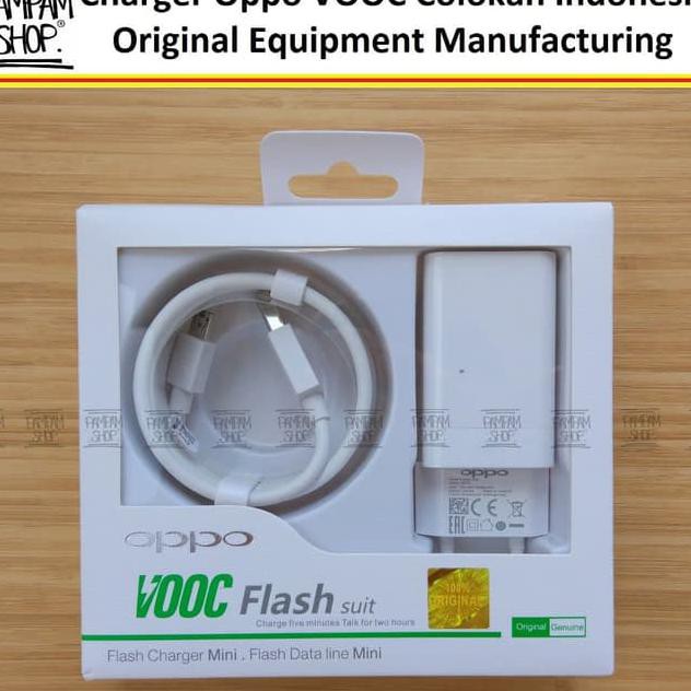 Jual Travel Charger Oppo VOOC Fast Charging Original Flash Quick Charge ...