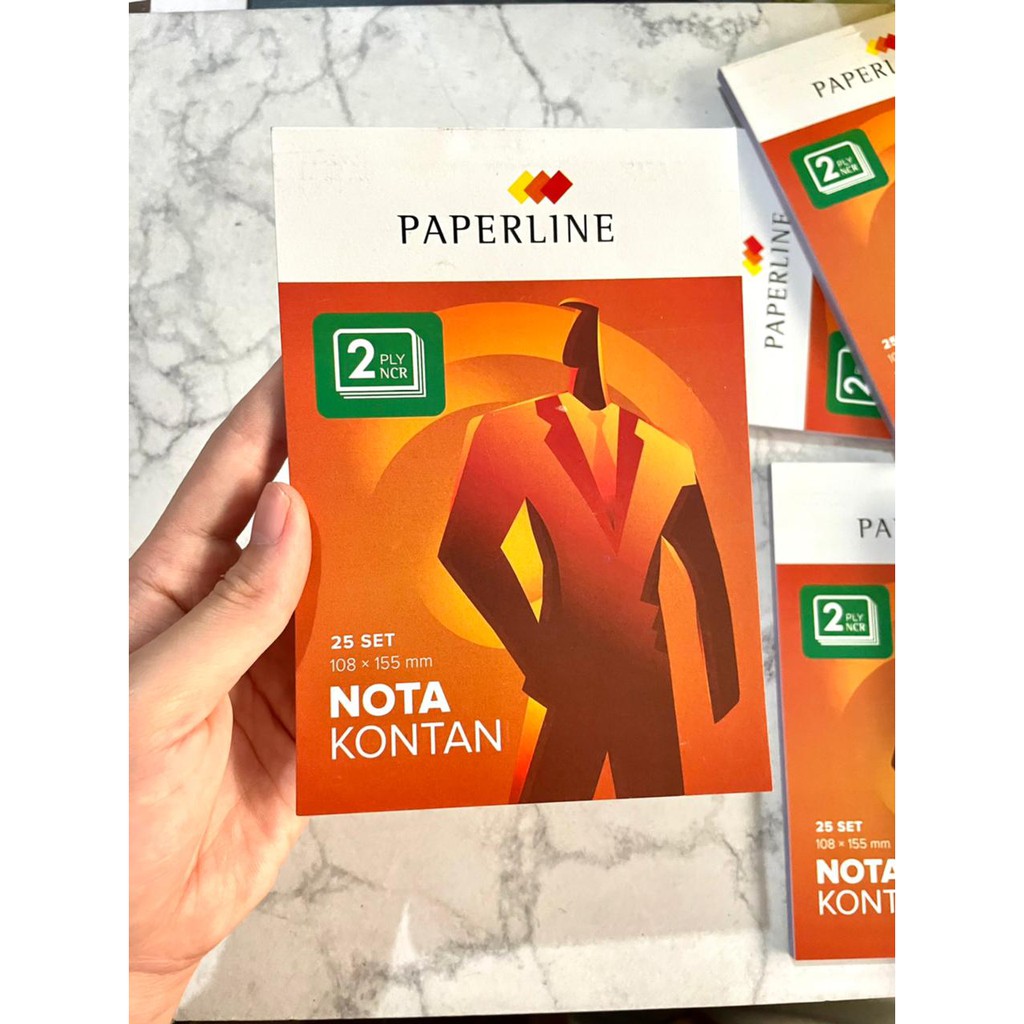 Jual buku nota/ nota kecil/ nota besar/ nota kontan 2PLY / paperline ...