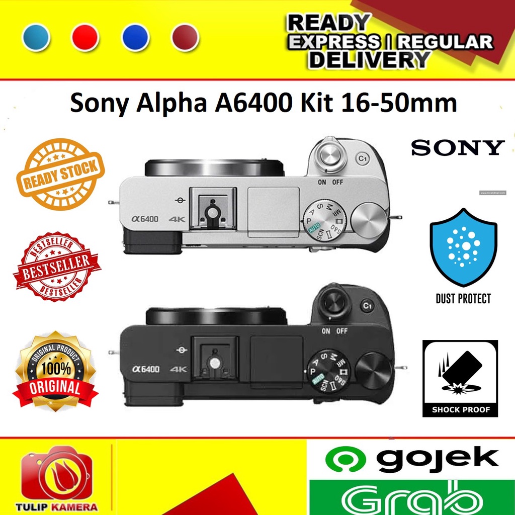 Jual Sony Alpha A6400 Kit 16-50mm | Shopee Indonesia