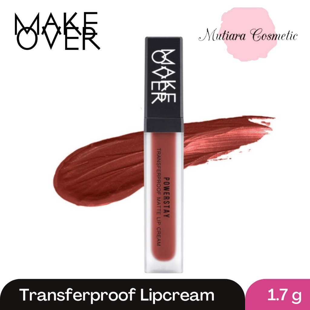 Jual Make over powerstay transferproof matte lip cream 7g | Shopee ...