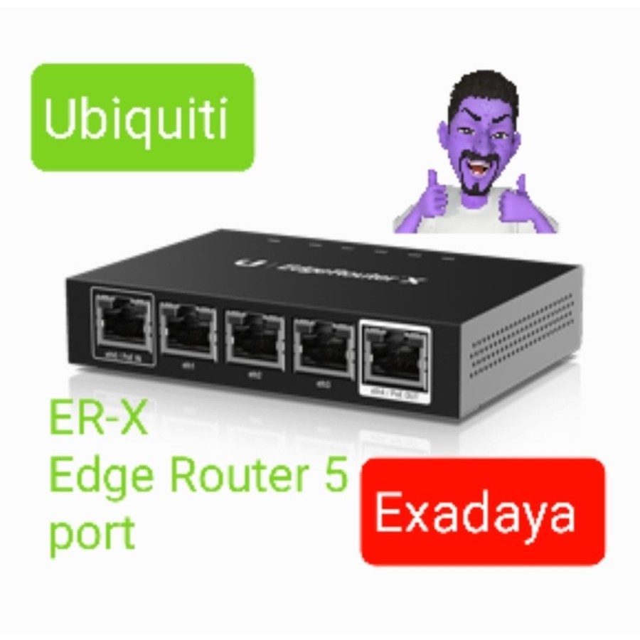 Jual Ubiquiti ER-X , Edge Router X Ubnt ER-X | Shopee Indonesia