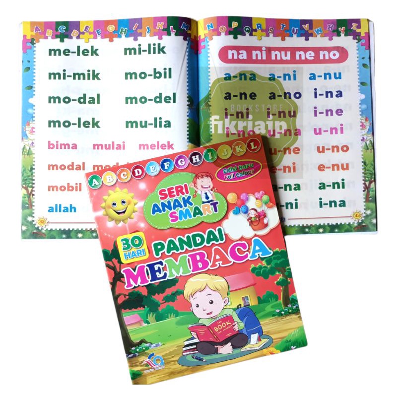 Jual Buku Anak Seri Smart 30 Hari Pandai Membaca - Ukuran Besar (CA ...