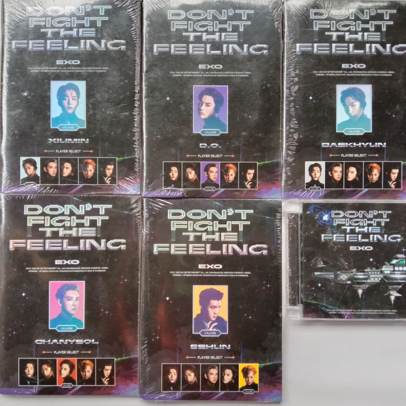 Jual ALBUM EXO DFTF EXPANSION JEWEL SEALED DON'T FIGHT THE FEELING ...